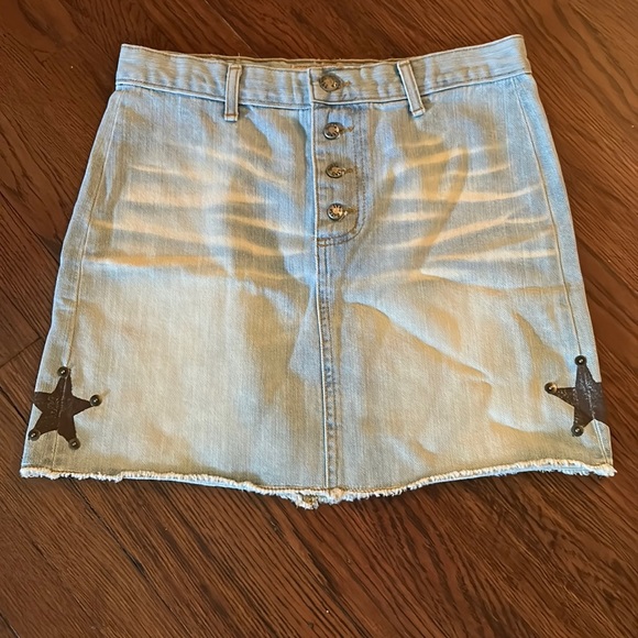 Bella Dahl | Skirts | Vintage Bella Dahl Denim Skirt | Poshmark